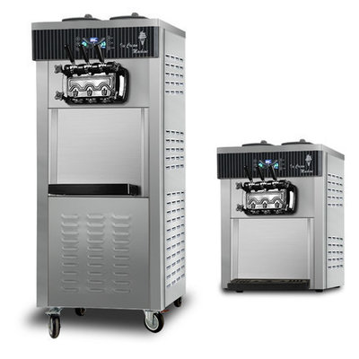 Floor style 2+1 mix flavor stainless steel ice cream machine supplier