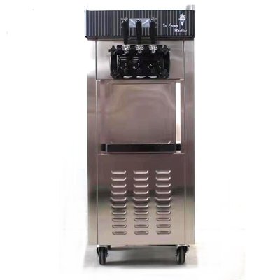 Commercial soft serve ice cream machine/Vertical Frozen Yogurt 3 Flavor Soft Ice Cream Machine  WT008613824555378 supplier