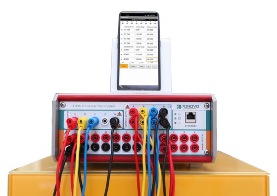 Ponovo L336i SUPER-LIGHT Protection Relay Test Set for protection relays