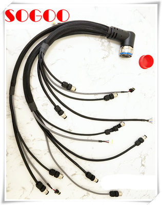 OEM Cable Assembly , Overmolded Cable Assemblies With BNC Connectors