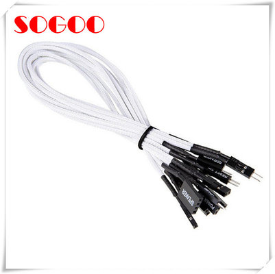 Angitu PC Motherboard Cables 9 Pin HD Audio Front Panel Cable Assembly