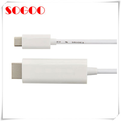 HDMI Application USB C To Hdmi Cable 4k Customized Length HDCP Compliant