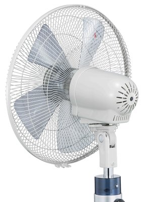 China SAA  Electric Pedestal Fans Adjustable Remote LED Display / Home Appliance supplier