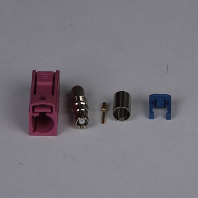 Hot Fakra Jack Female connector Code D for Bluetooth crimp RG58 RG174 cable
