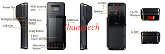 China Android POS terminal for bank supplier