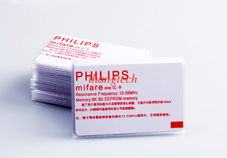 China Contactless ISO14443A HF 13.56mhz NFC card Classic 1k RFID card supplier