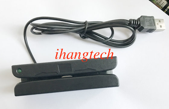 Mini USB Magnetic Mag Magstripe Swiper Stripe Card Reader Track 1, 2, 3 supplier
