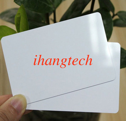 Printable rfid blank nfc smart card with contactless chip/mifar1k,4K. supplier