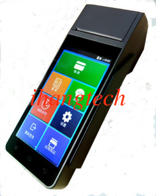 E-payment Android PDA r with wifi bluetooth 3g GPS Android 5.1 os support read IC cards,rfid cards. supplier