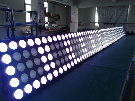 Matrix Blinder RGB LED Wall Washer Stage Effect Lighting , 25pcs x 30W COB LED Light 3 in1