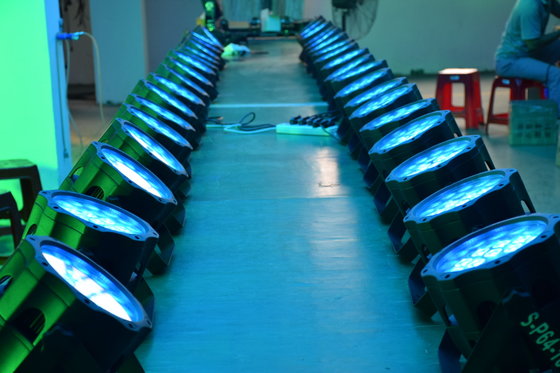 270 Watt DMX LED Par Can Light RGBWA High Brightness 50Hz - 60Hz