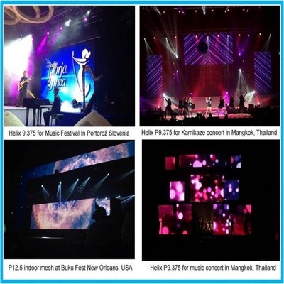 P3.75 Outdoor LED Display Panel / Full Color LED Screen Die Casting Aluminum