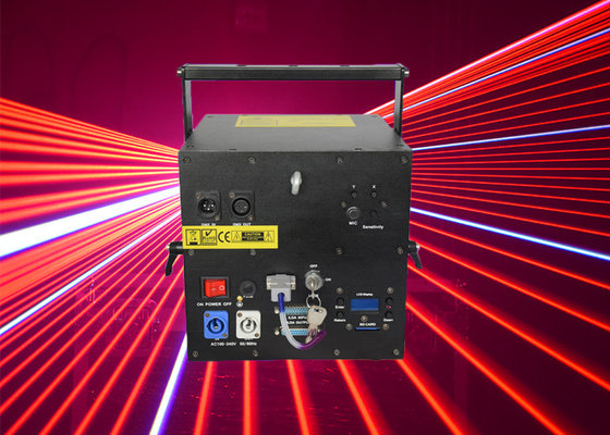 RGB 1800mW Stage Disco Laser Lights Party Lighting Equipment Musical Laser Light Show