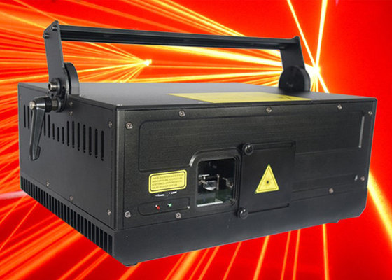 DMX 10000MW Animation RGB Laser Light High Powered Lasers For Entertainment Place