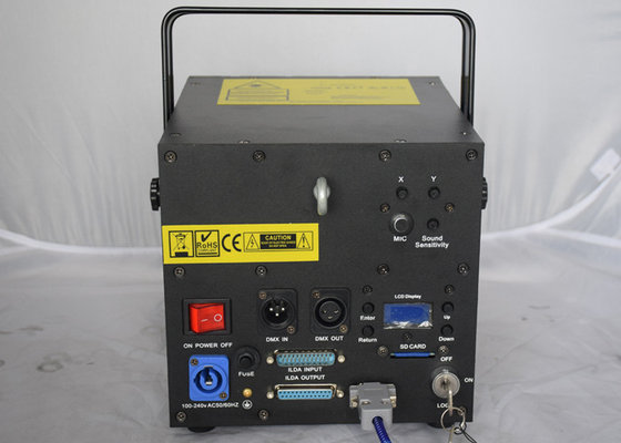 Single Head RGB Pure Diode Laser Lights 1140mw Outdoor IP55 SD Voice Control