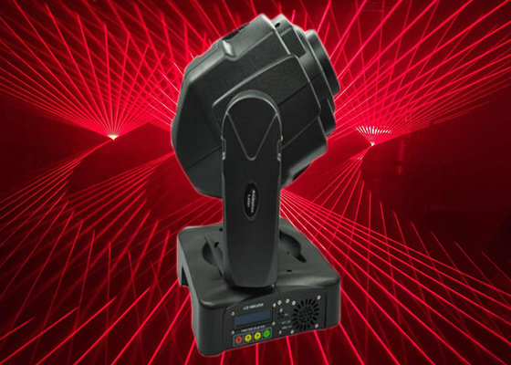 1.8 W Halogen Bulbs Animated Moving Head Laser Light 2000mW Black 25kpss ILDA 90Ra