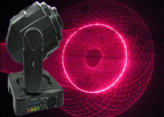 Blue Indoor Laser Lamp 2000Mw 0.2Lm Party DMX Moving Head Lights Master / Slave Mode