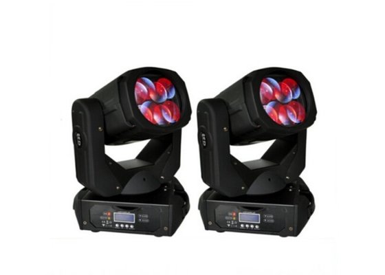 4 X 25 W Beam LED Moving Head Light , CE Disco Effect Dj Lighting Equipment