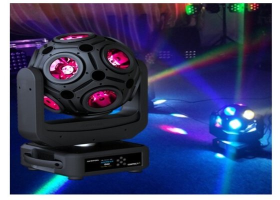 CREE RGBW LED Moving Head Light With Aluminum Alloy Material , 21CH Control Channel