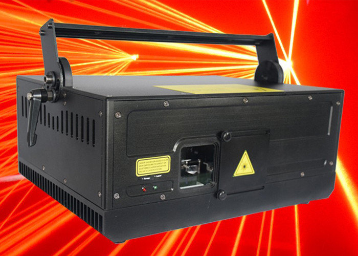DMX 10000MW Animation RGB Laser Light High Powered Lasers For Entertainment Place