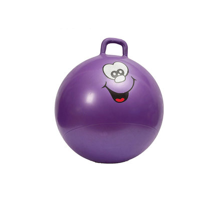 Toy Manufacturer Inflatable Colorful Fitness Jumping Ball with Handle for Children