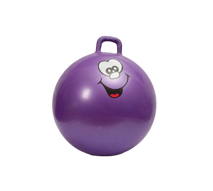 Toy Manufacturer Inflatable Colorful Fitness Jumping Ball with Handle