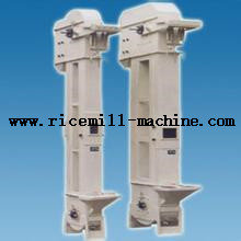 Low Speed W15 Bucket Elevator Conveyor Belt Conveyor Iron White For Rice Mill Plant