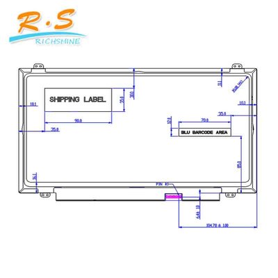 Stock 14.0" 30 Pins 1920*1080 IPS lcd display B140HAN01.3 for lenovo Y40 T440 T450 T440P
