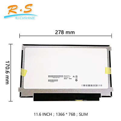 Wholesale AUO 11.6inch HD(1366*768) laptop screen B116XTN02.2 slim 30pin right/left edp interface