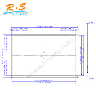 AUO Touch Screen LCD Monitor Assembly B101EAN01.5 For acer table LCD Model