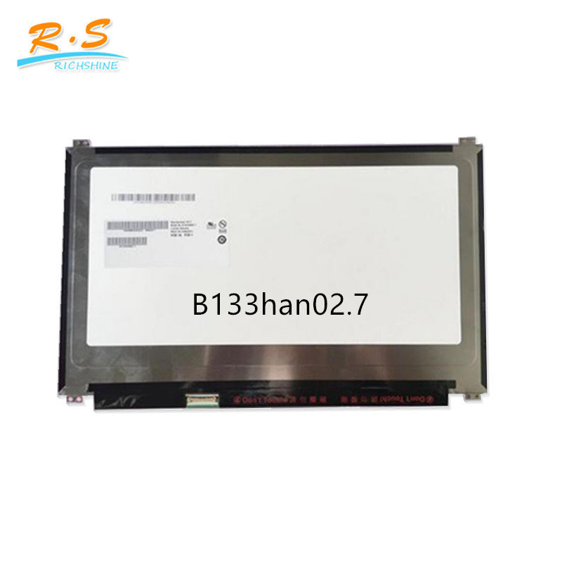 Antiglare B133HAN02.7 replacement lcd laptop screens top bracket non touch high Resolution