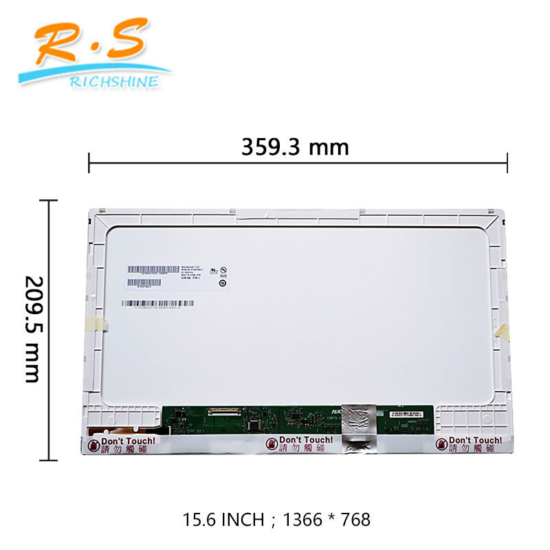 15.6 Normal Glossy 40Pin Laptop LED Display Replacement notebook  B156XTN02.2