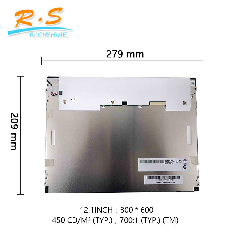 auo new and original industrial lcd monitor G121SN01 V4 1024x768 12.1 inch LVDS 20PIN