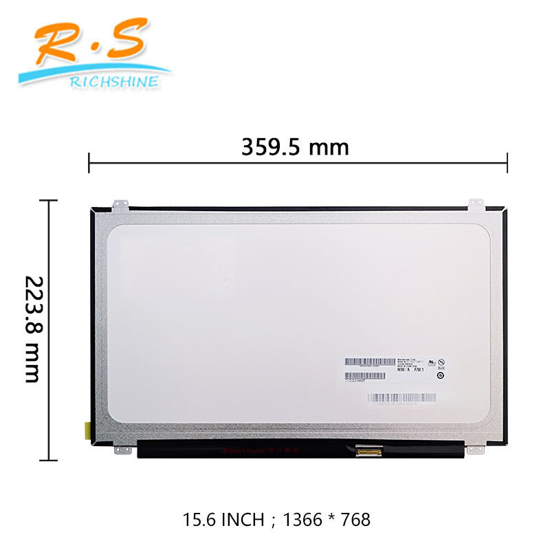 15.6 1366x768 AUO slim tft lcd panel B156XTN04.5 edp connector 30 pins for laptop