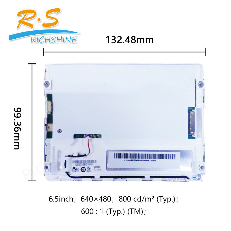 AUO 6.5 inch industrial lcd screen G065VN01 V2, 6.5 ''Auo tft lcd panel