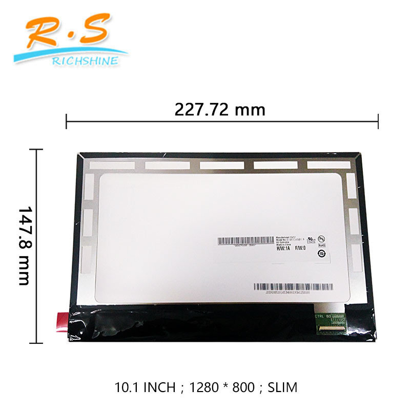 AUO 10.1 inch IPS 1920*1200 lcd laptop display with MIPI 34 pin
