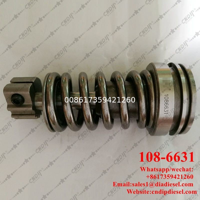 Silver Diesel Injector Plunger 108-6631 1086631 for Optimal Fuel in High Demand Applications