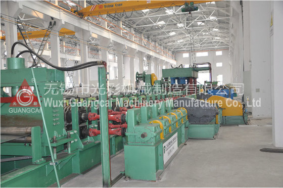 High Speed Silo Roll Forming Machine Steel Grain Pipe Rolling Mill Line