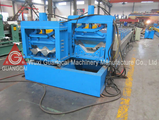 High Speed K Span Roll Forming Machine / Arch Sheet Building Machinery