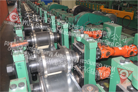 Profiled Silo Wall Panel Roll Forming Machinery with PLC and Hydraulic System