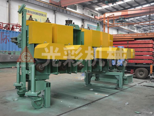Cold Steel Spiral Grain Silo Roll Forming Machine 2.0mm - 5.0mm for Building