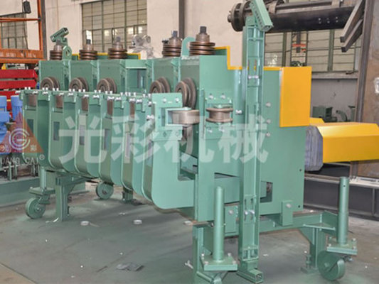 Cold Steel Spiral Grain Silo Roll Forming Machine 2.0mm - 5.0mm for Building
