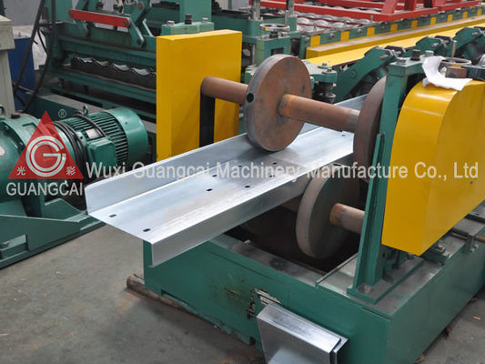 C / Z / E Purlin Roll Forming Machine , Hydraulic Purline Making Machine High Speed