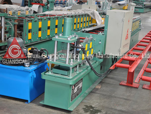 Sheet Metal M Purline Roll Forming Machine For Roof Panel 0.4mm - 1.0mm