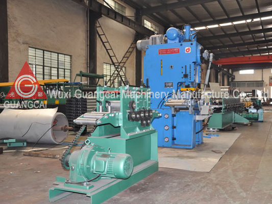 Guide Rail Purlin Roll Forming Machine Full Automatic For Roofing Sheet