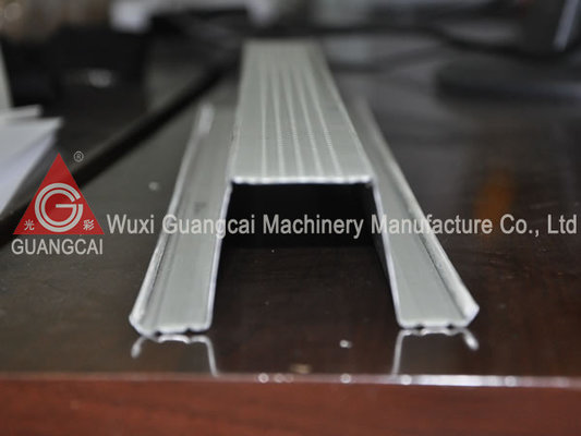 0.55mm Light Gauge Steel Framing Machines / Light Steel Keel Roll Forming Line For Wall Panel