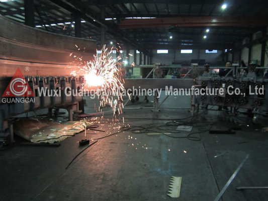 Professioal Spiral Steel Silo Roll Forming Machine Stiffening Rib Producing Line