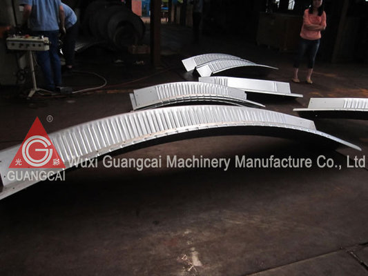 Galvanized Corrugated Sheet K Span Roll Forming Machine With PLC System