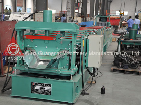 Automatic Galvanized Steel Sheet K Span Roll Forming Machine For Gymnasium / Workshop