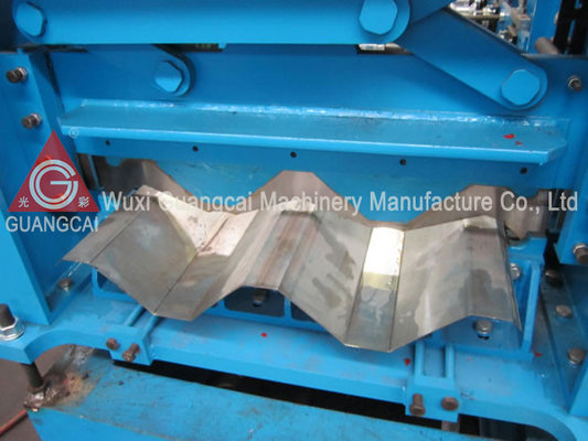 Automatic K Span Roll Forming Machine , Arched Roof Building Forming Line